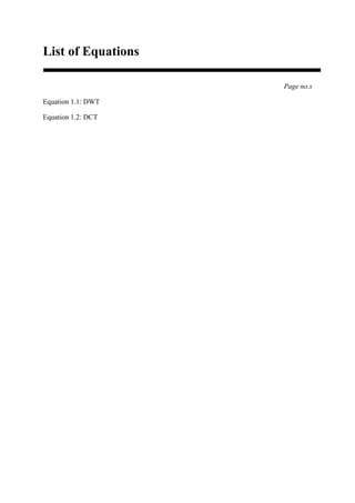 VTU PG Program-M.Tech Project Report Format | PDF