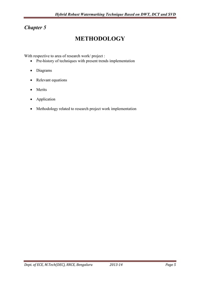 VTU PG Program-M.Tech Project Report Format | PDF | Web Design and HTML | Internet