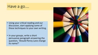 Pg academic writing critical analysis | PPT