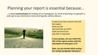 Pg academic writing reports | PPT