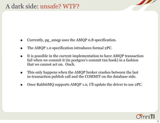 PostgreSQL: meet your queue | PPT