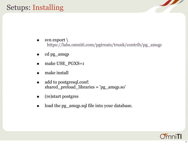 PostgreSQL: meet your queue | PPT