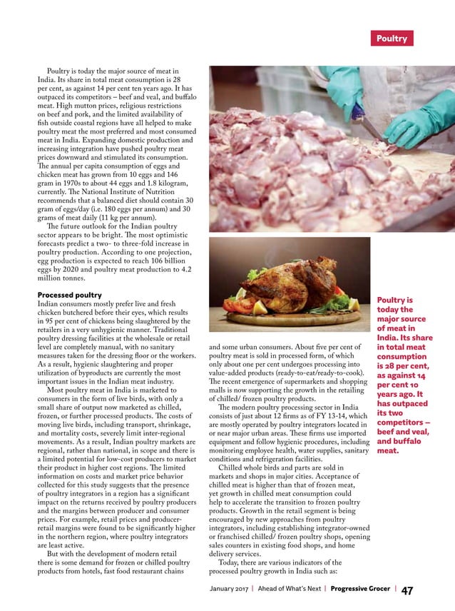 Why Processed Chicken is just 5% of the Poultry Market. | PDF