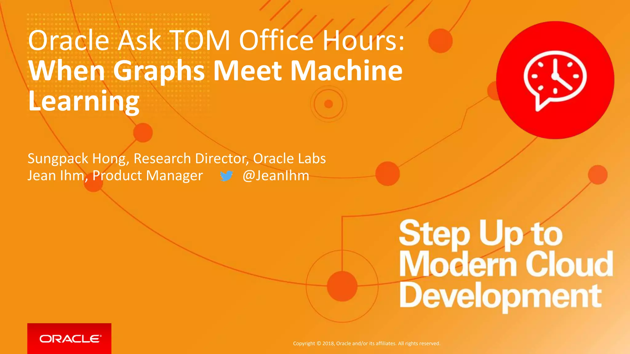 When Graphs Meet Machine Learning | PPT