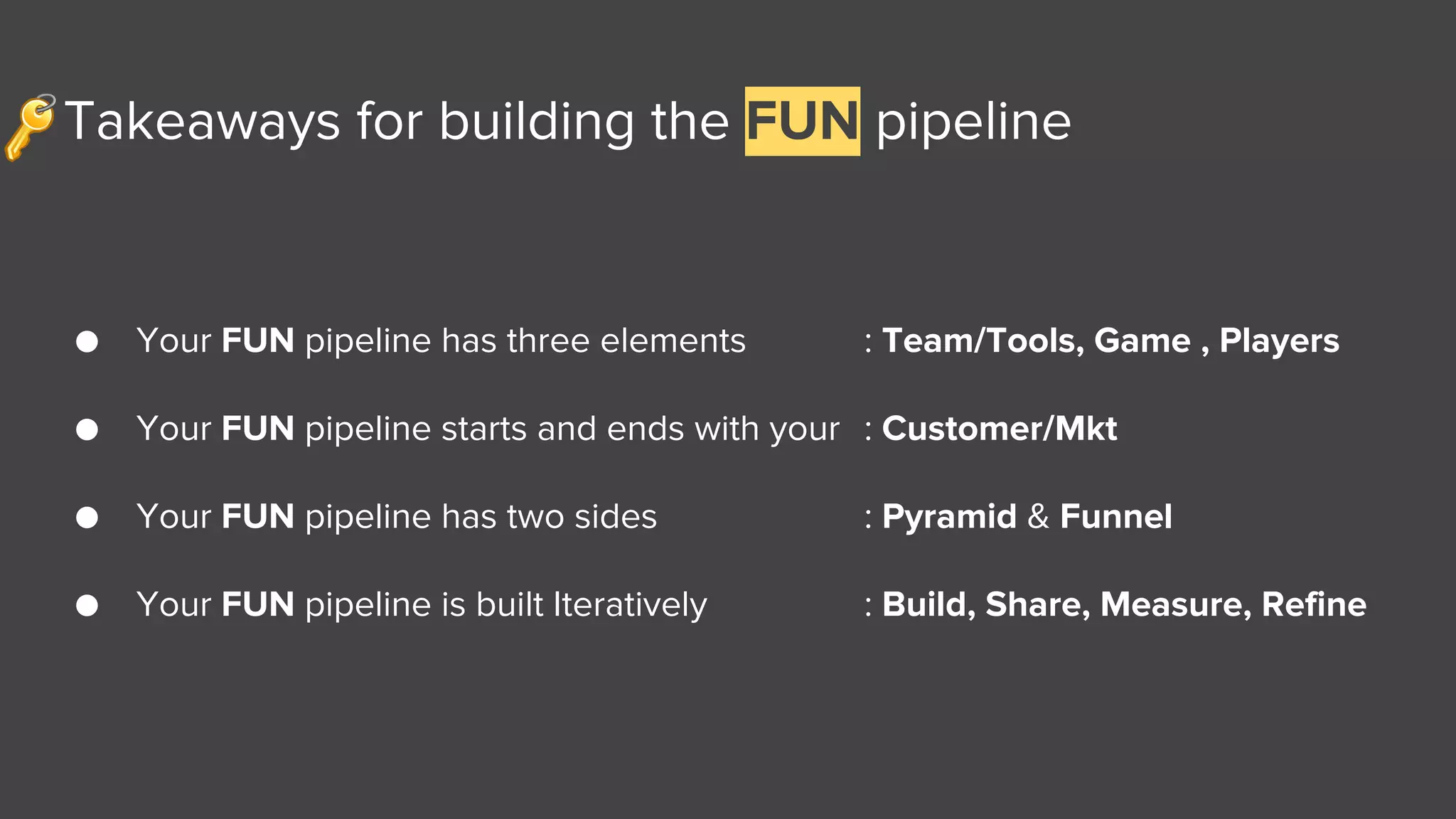 Building the pipeline for FUN - Game Development | PDF