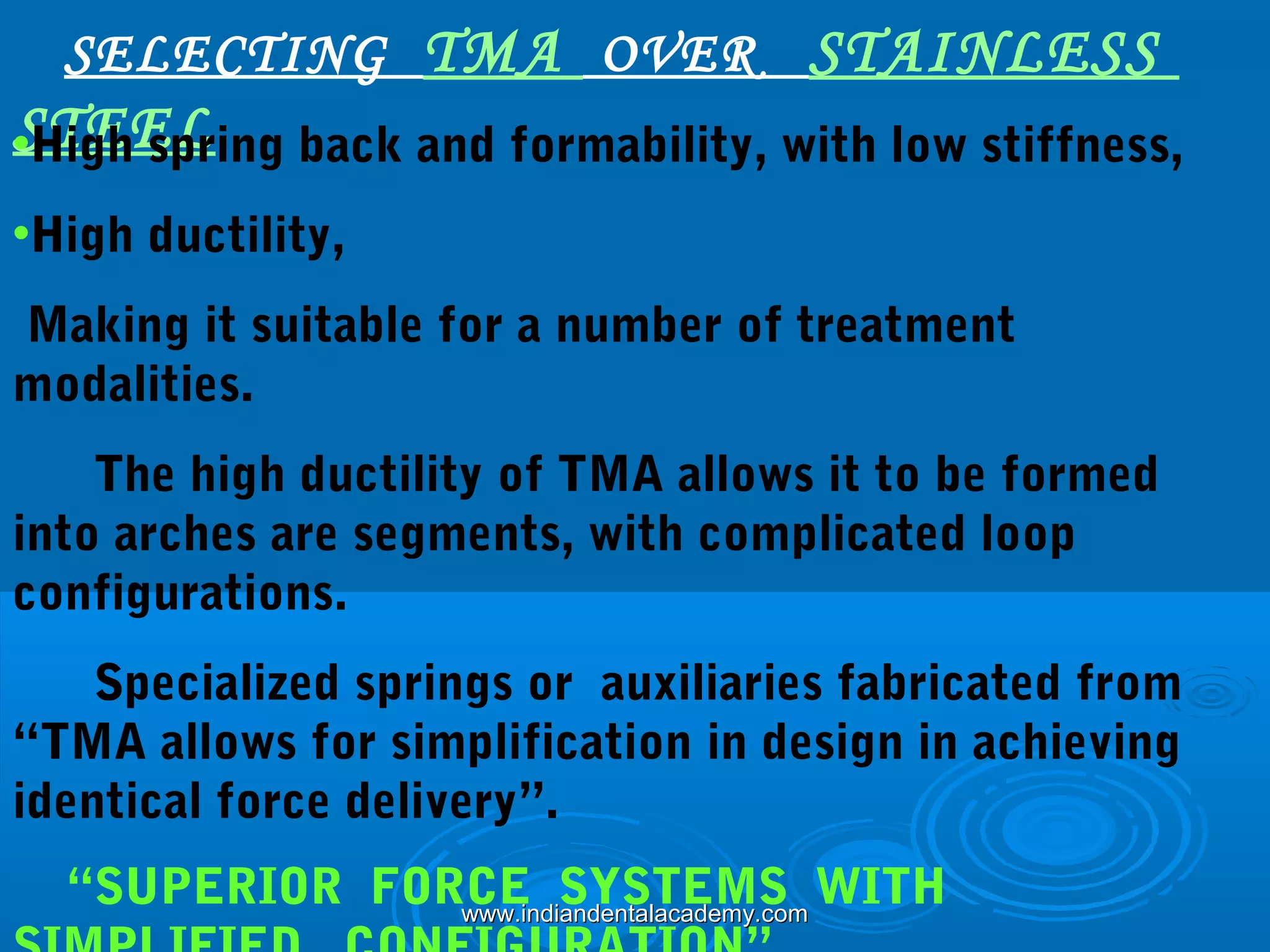 Pg canine retraction spring | PPT