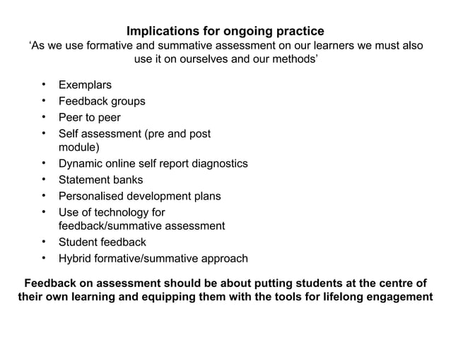 Pgcap feedback-on-summative-assessment group powerpoint | PPT