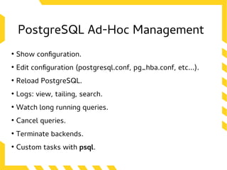 Pgcenter overview | PPT