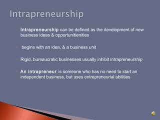 Entrepreneurship | PPT
