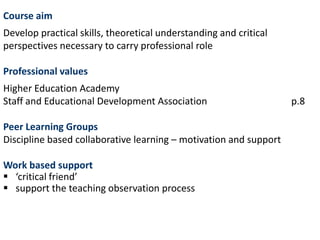 Pg cert lthe induction part one 2012 bb | PPTX
