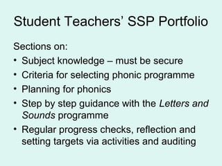 PGCE SSP Lecture | PPT