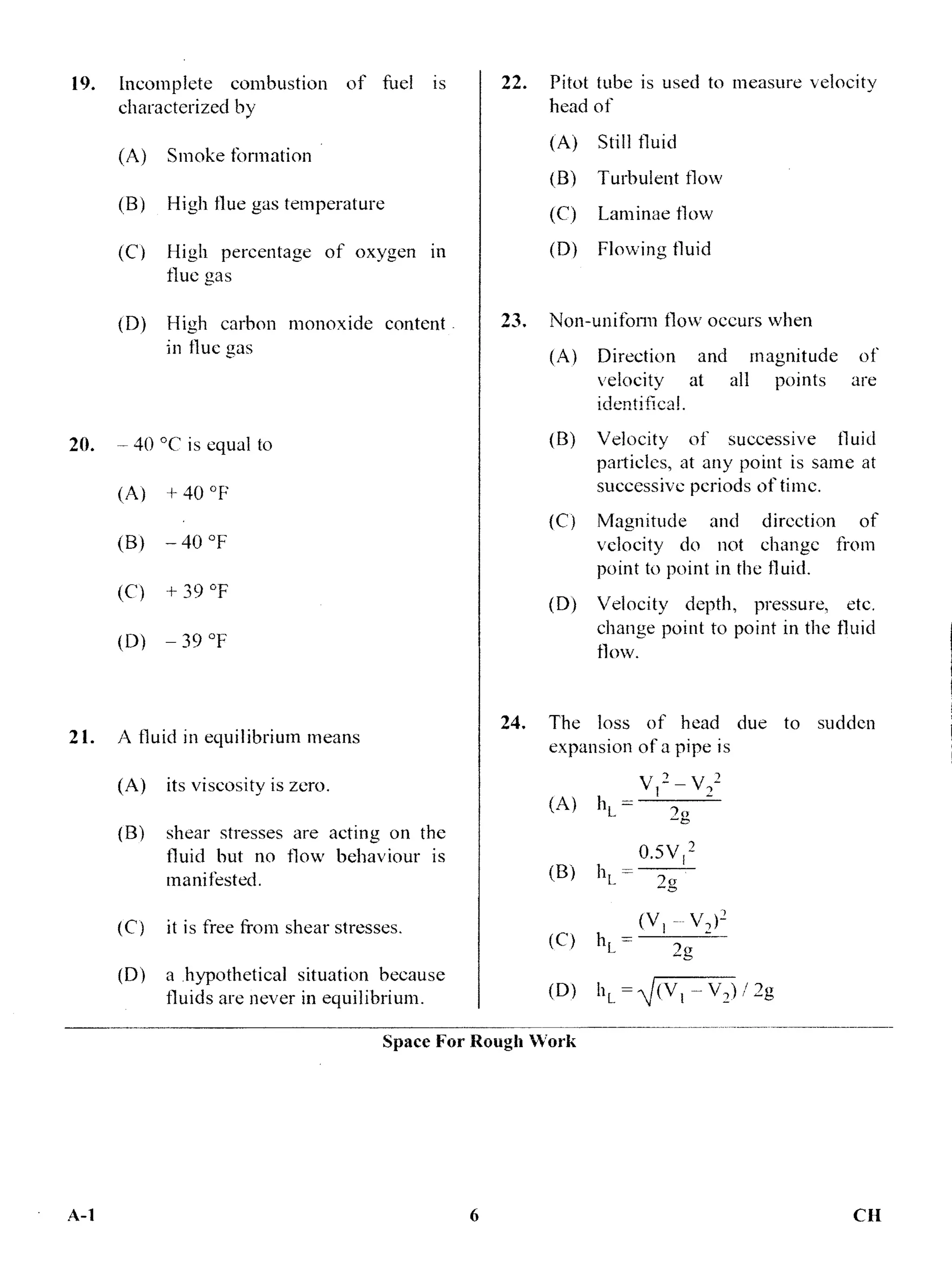 PGCET Chemical 2017 question paper | PDF