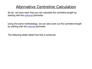 Pgche centreline presentation | PPT