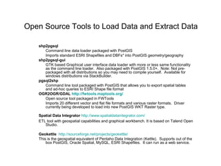 Integrating PostGIS in Web Applications | PDF