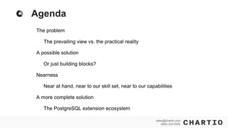 Using the PostgreSQL Extension Ecosystem for Advanced Analytics | PPTX ...