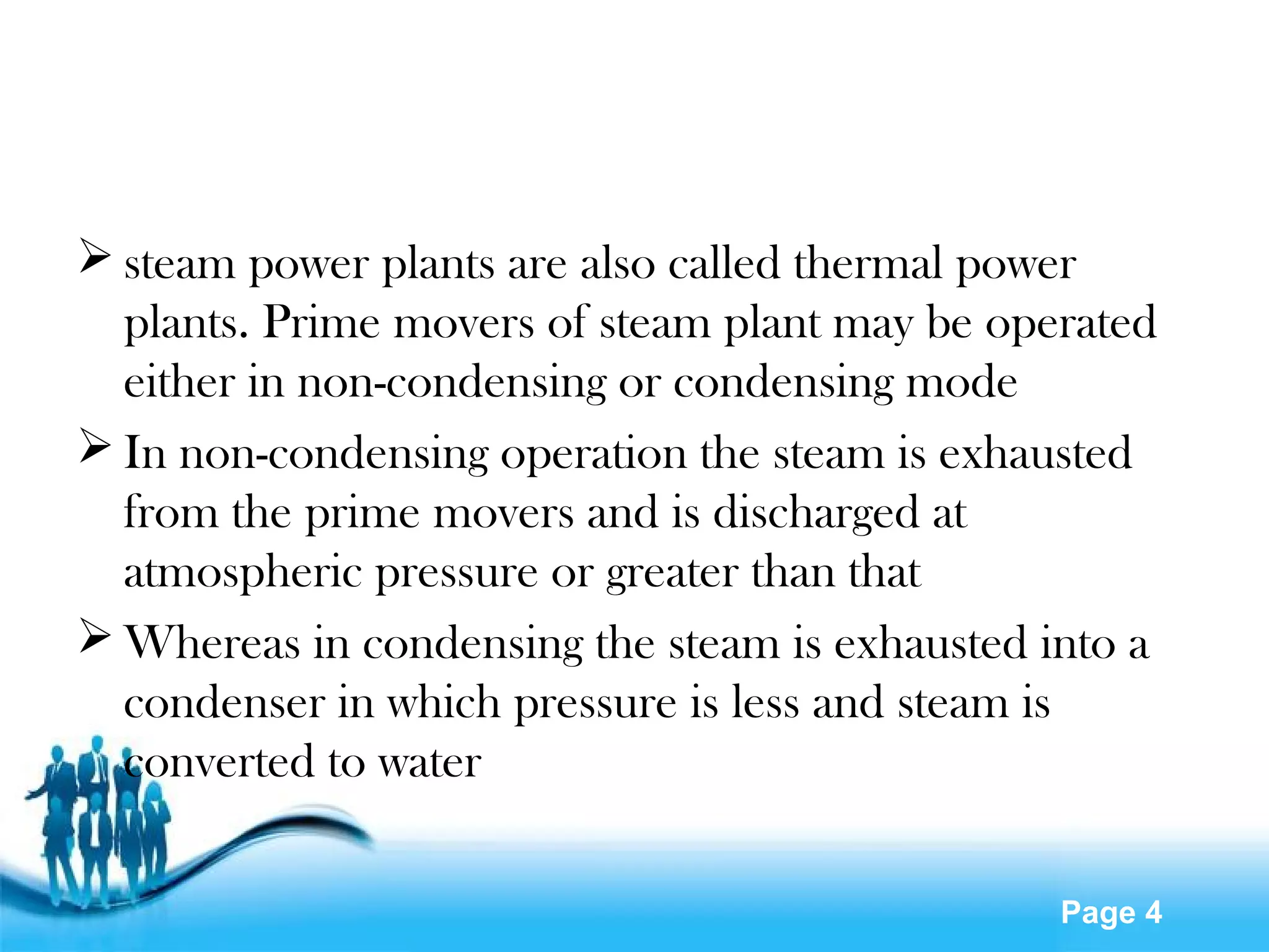 STEAM POWER PLANT | PPT