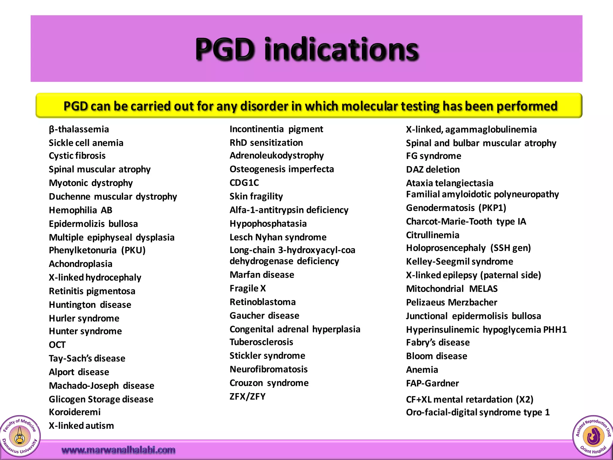 Pre-implantation Genetic Diagnosis ( PGD ) | PDF