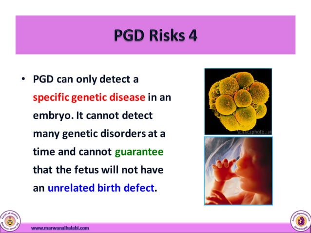 Pre-implantation Genetic Diagnosis ( PGD ) | PDF | Blood Disorders | Diseases and Conditions