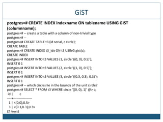 [Pgday.Seoul 2017] 6. GIN vs GiST 인덱스 이야기 - 박진우 | PDF