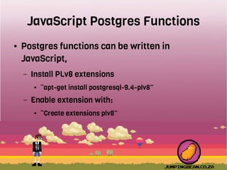 There is Javascript in my SQL | PPT