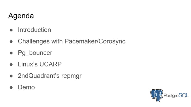 Swapping Pacemaker Corosync with repmgr | PDF