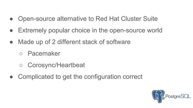 Swapping Pacemaker Corosync with repmgr | PDF