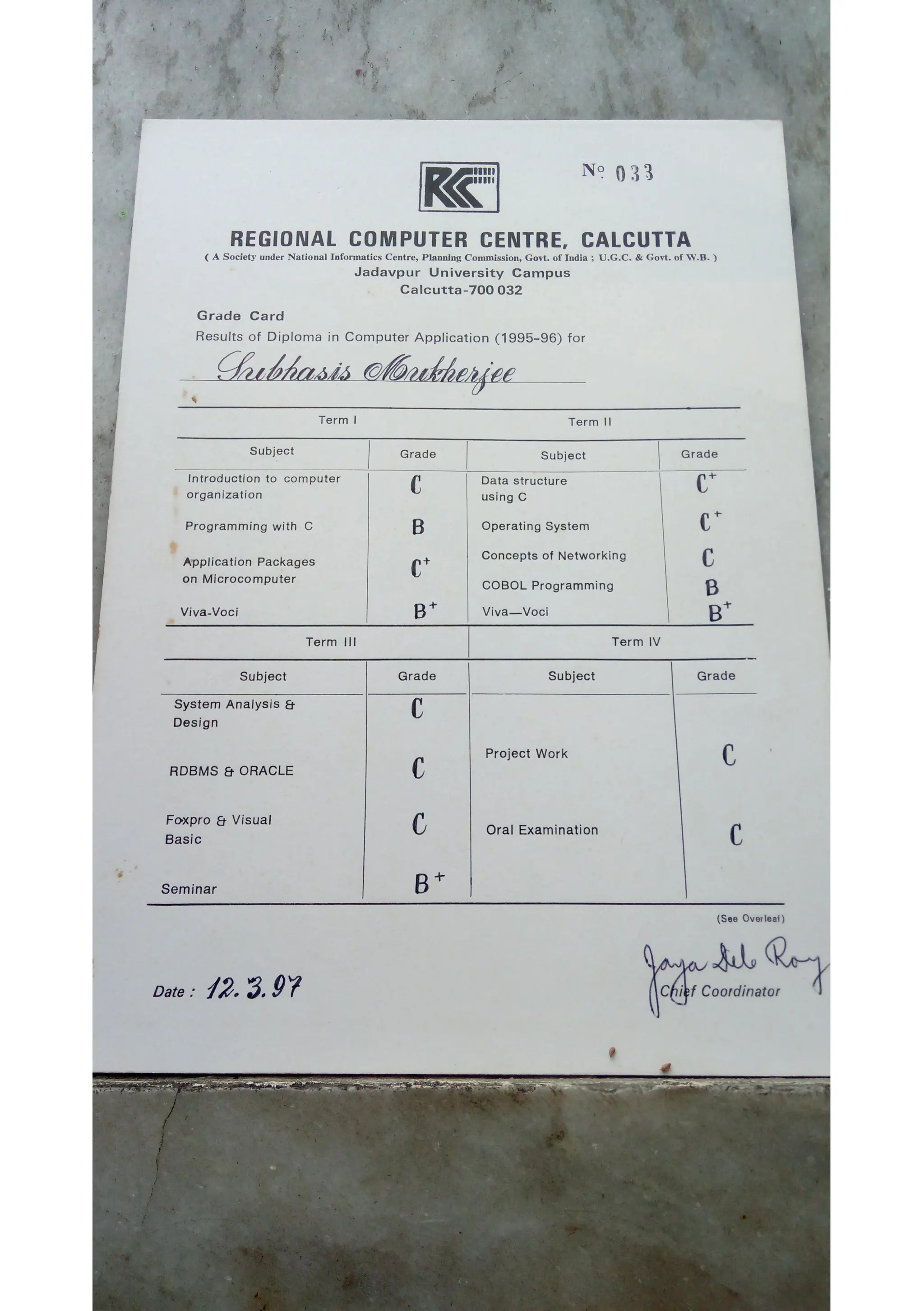 PGDCA_Marksheet | PDF