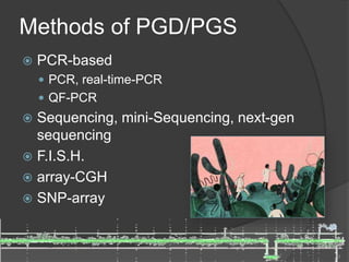 PGD center setup | PPTX