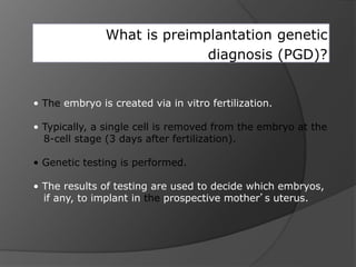PGD center setup | PPTX