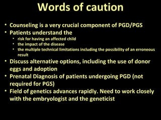 PGD and PGS in India - the good, bad and ugly | PPT