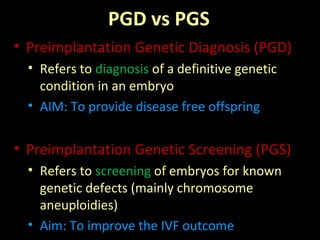 PGD and PGS in India - the good, bad and ugly | PPT