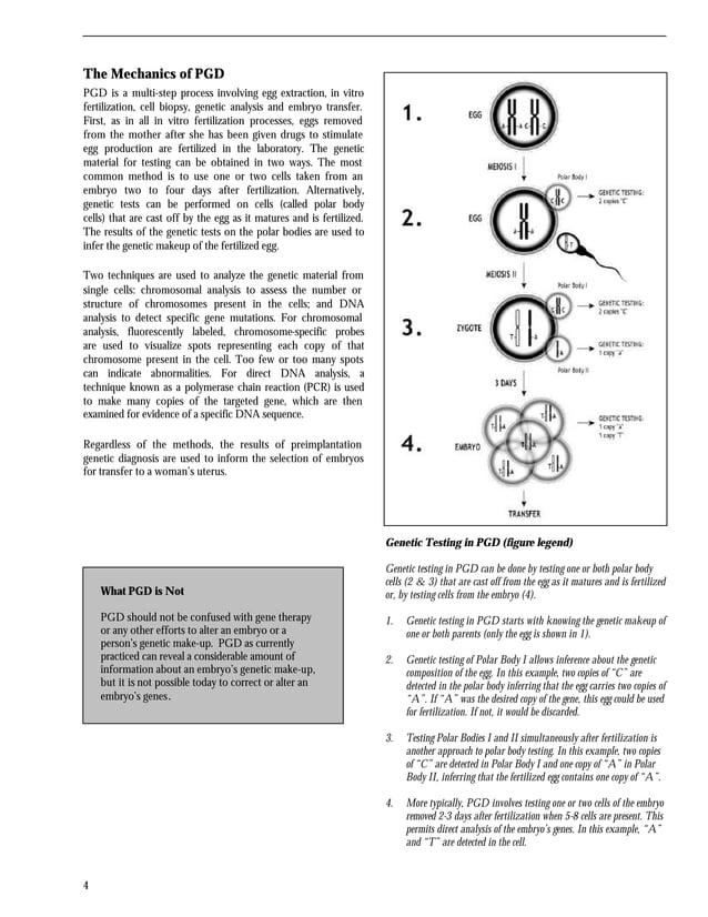Pgd discussion challengesconcerns | PDF