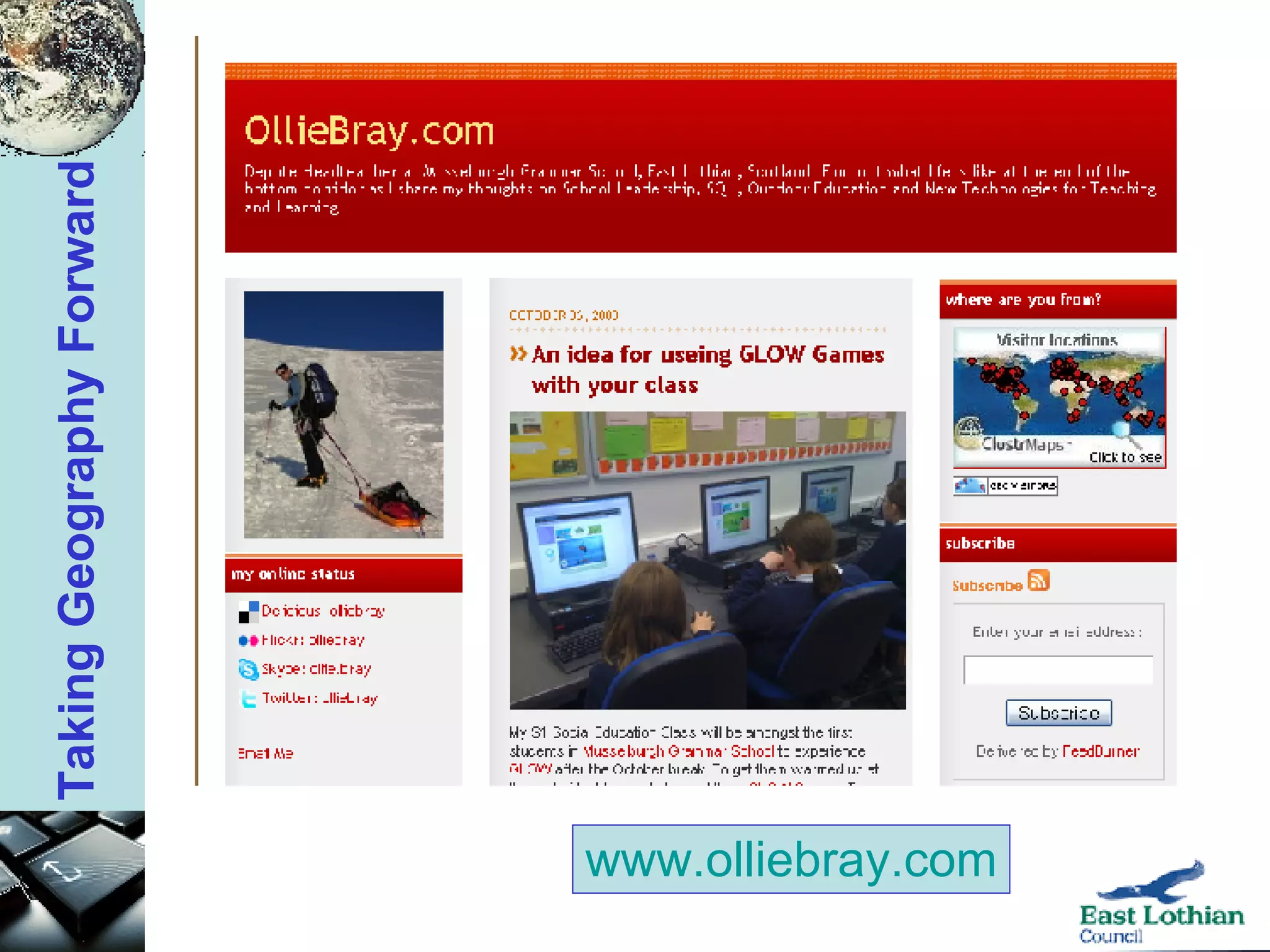 PGDE ICT in Geography 2008 - 2009 | PPT