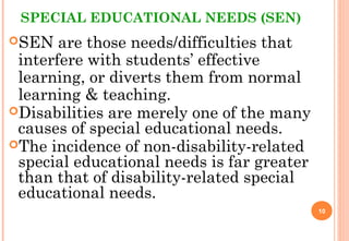 Pgde 603 special needs education 2017 unit 1 | PPT