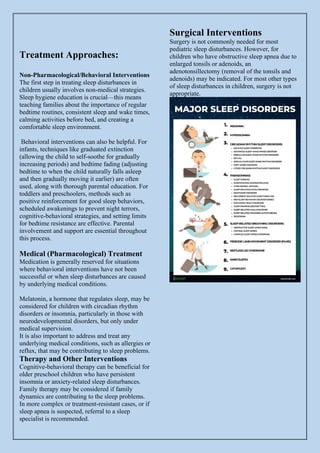 SLEEP DISTURBANCES - PGDEI DOCX insomnia , catalepsy, narcolepsy | DOCX