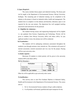 Pg dip ind safety syllabi | PDF