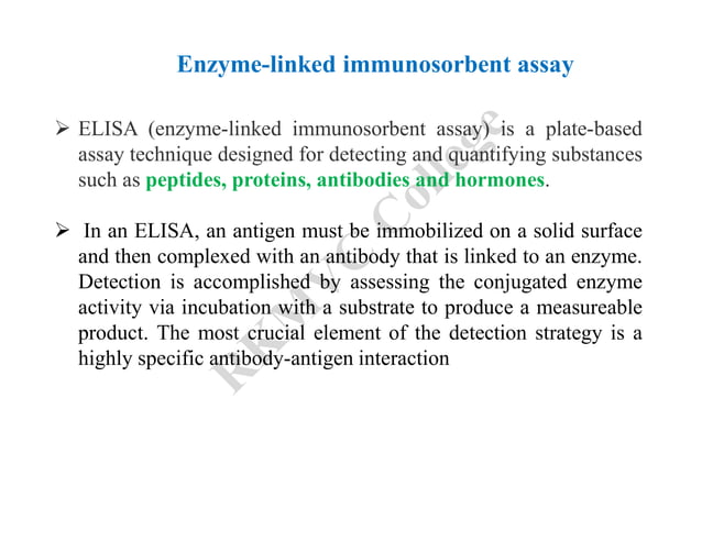 Measuring PH, Chromatography, ELISA .pdf