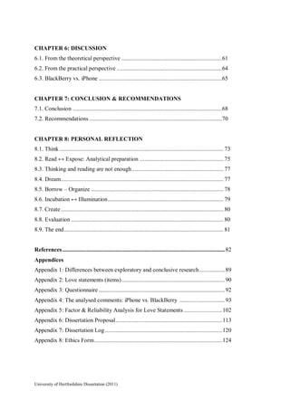 PG Dissertation Overview | PDF | Dating | Family and Relationships