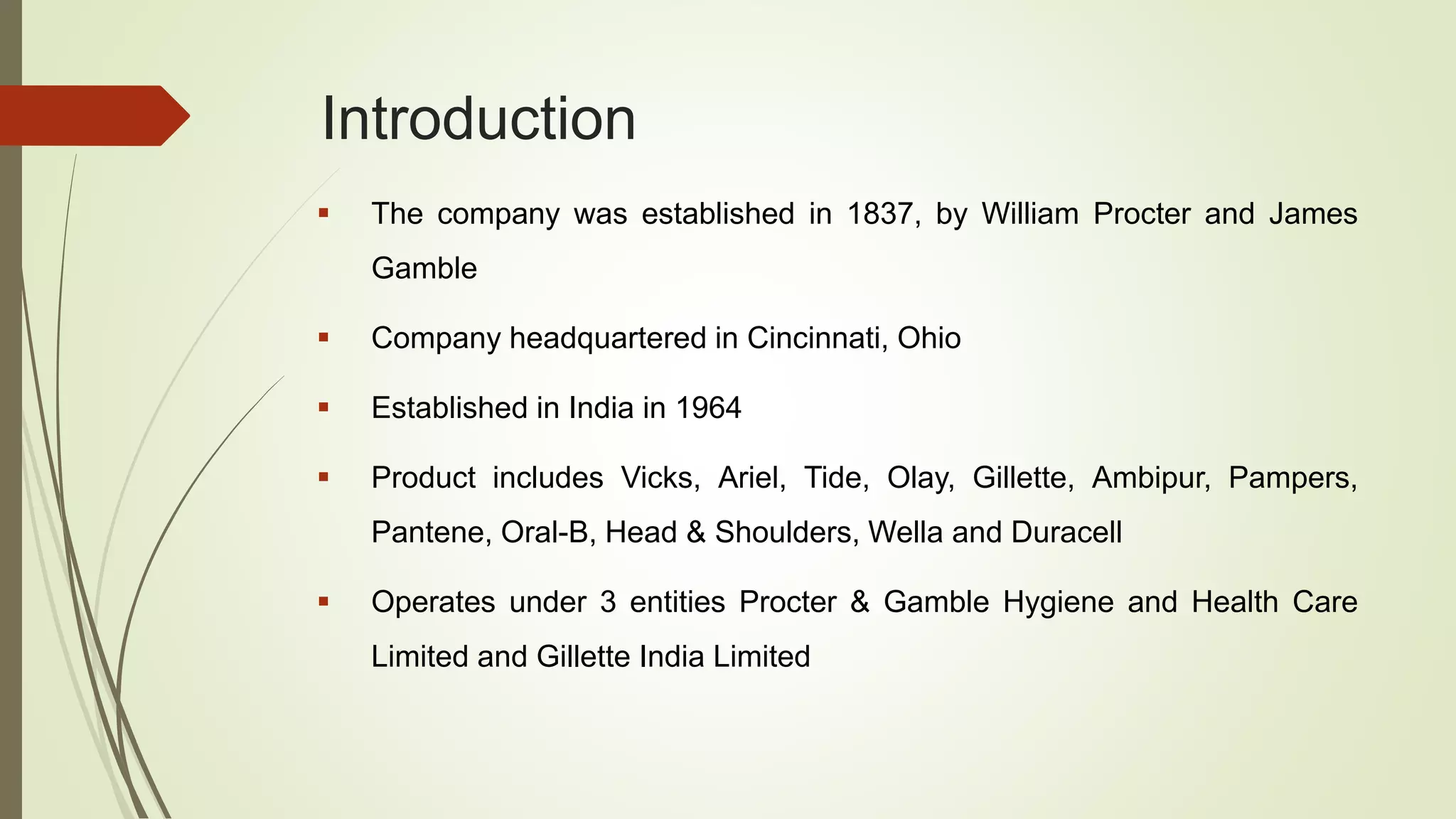 Procter and Gamble distribution channel system | PPTX