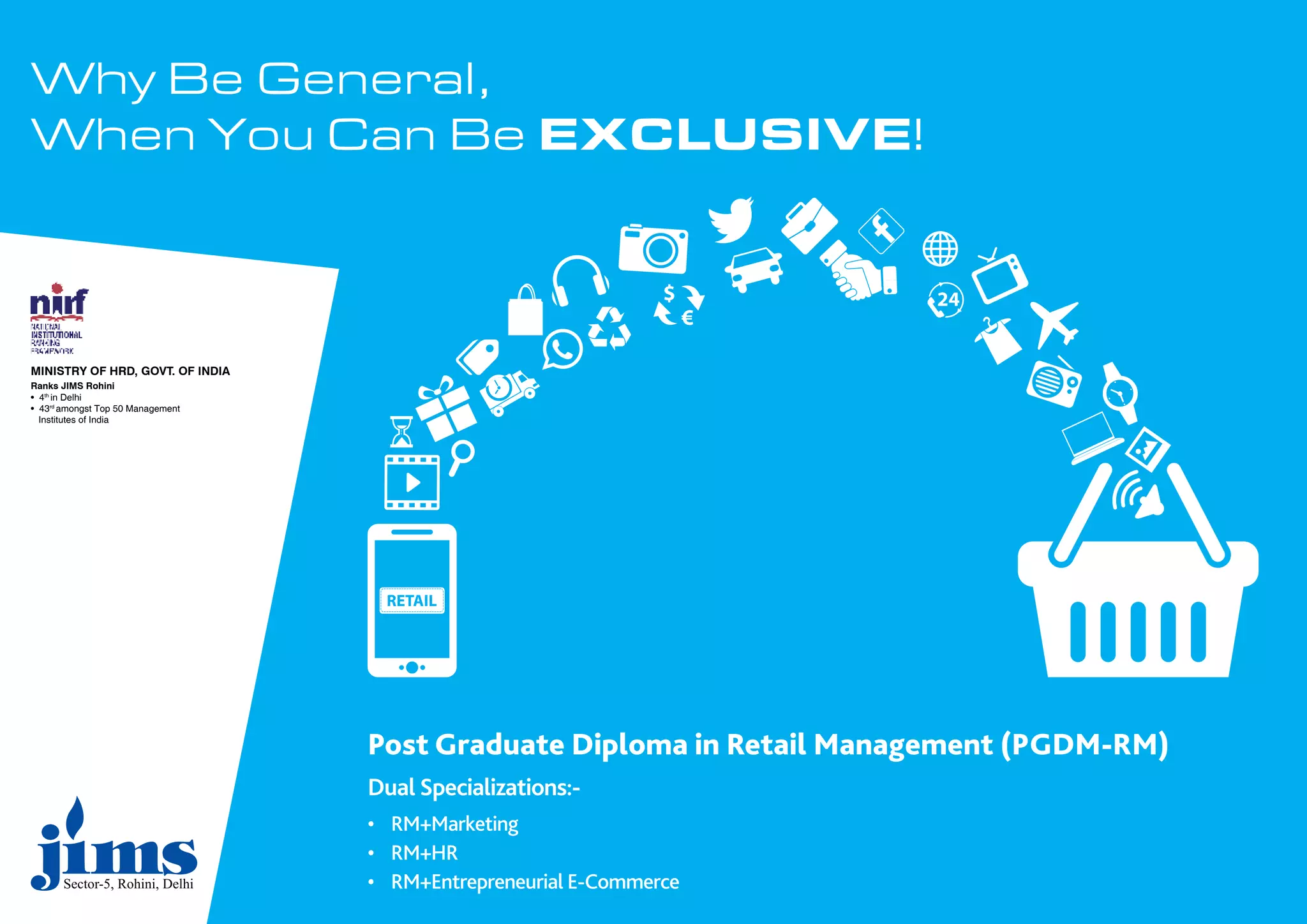 JIMS Rohini PGDM Retail Management Program | PPT