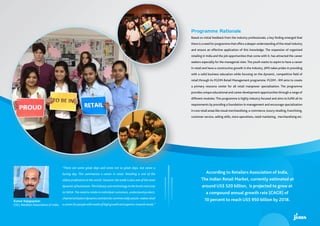 JIMS Rohini PGDM Retail Management Program | PDF