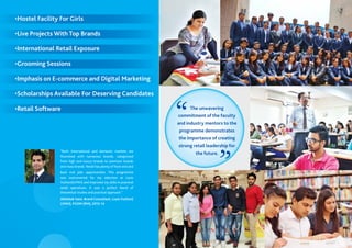 JIMS Rohini PGDM Retail Management Program | PDF