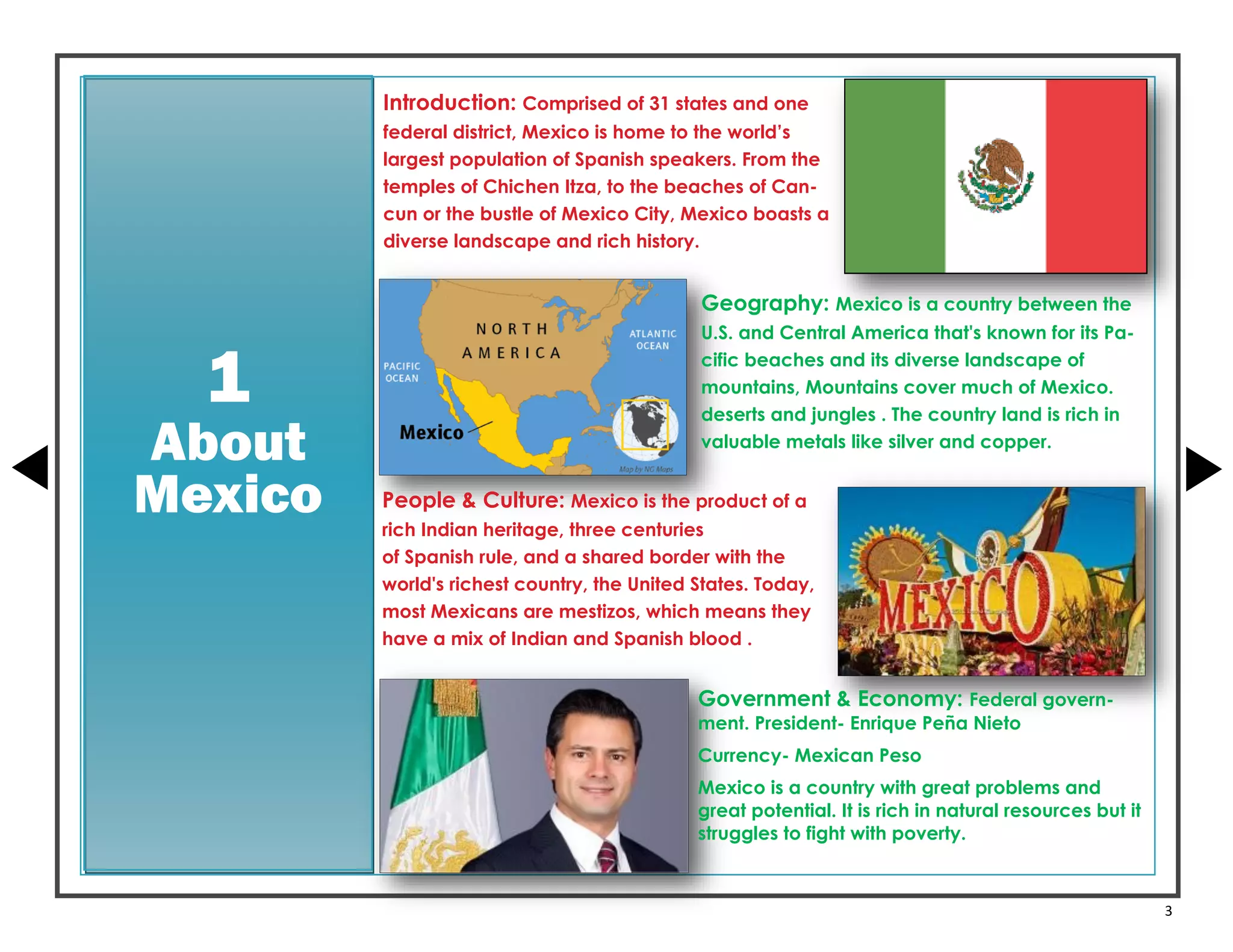 Country description- Mexico | PDF | Commodities | Economy