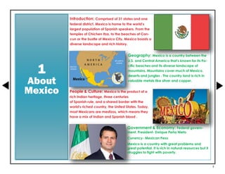 Country description- Mexico | PDF