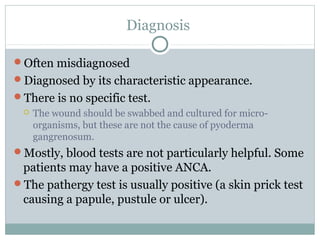 Pyoderma Gangrenosum | PPT