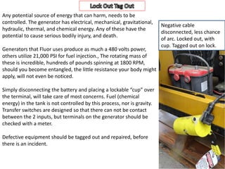 Power Generation Safety Presentation for the Masses. | PDF