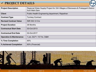 L&T CONSTRUCTION PGET PRESENTATION | PPTX