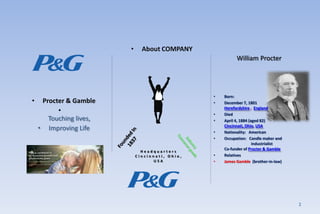 P&g final | PPT