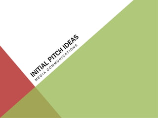 initial ideas | PPTX