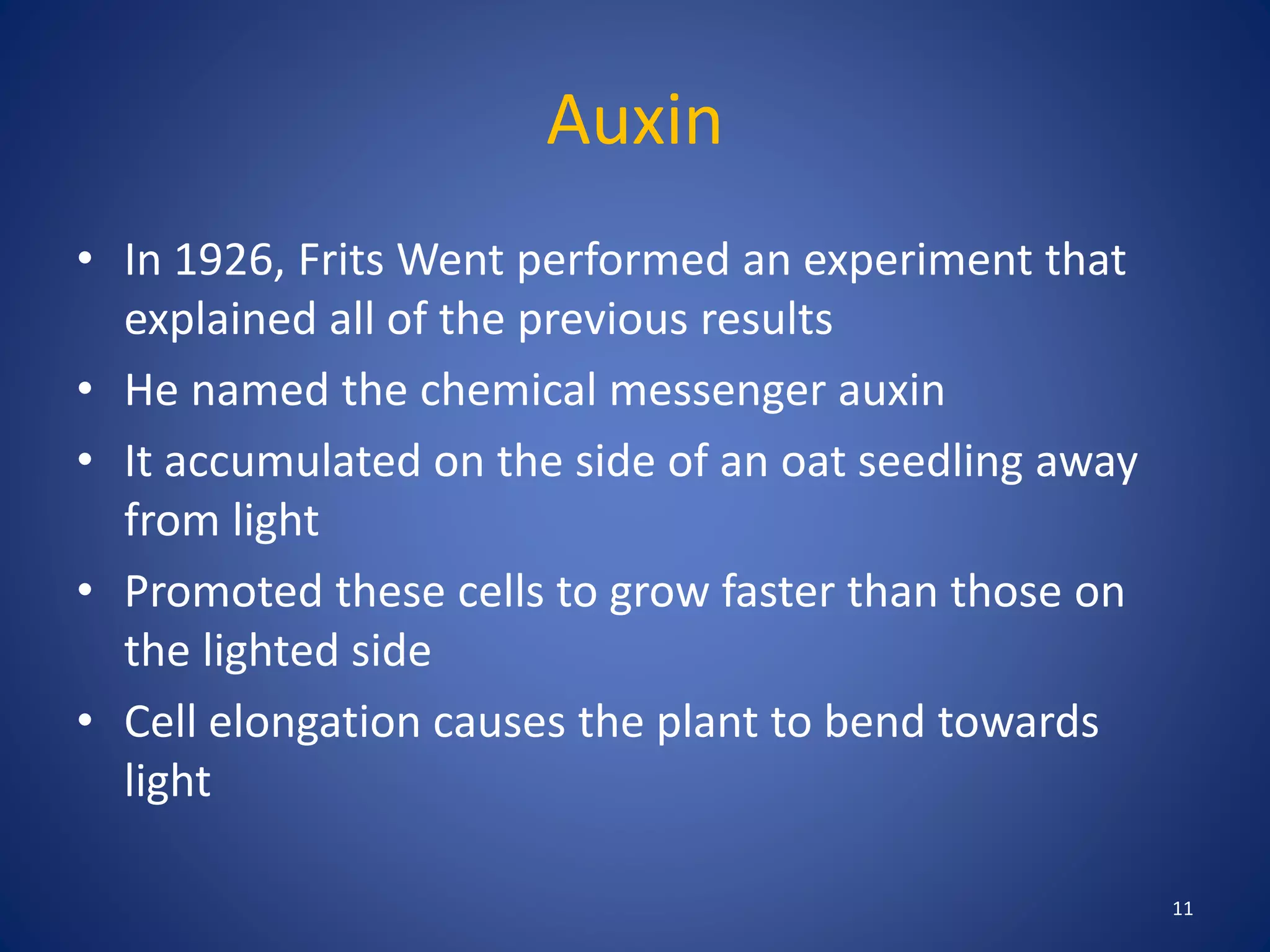 PLANT GROWTH HORMONE | PPTX